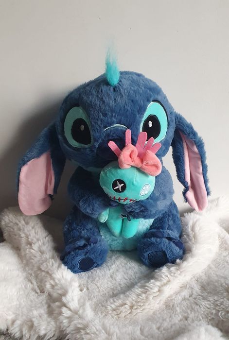 Maskotka przytulanka Stitch Lilo Scrump Disney duży pluszak miś Warszawa Bemowo • OLX.pl