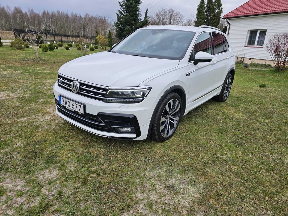 Volkswagen Tiguan R-line 2.0 TDI 190KM Automat 4x4 Mińsk Mazowiecki ...