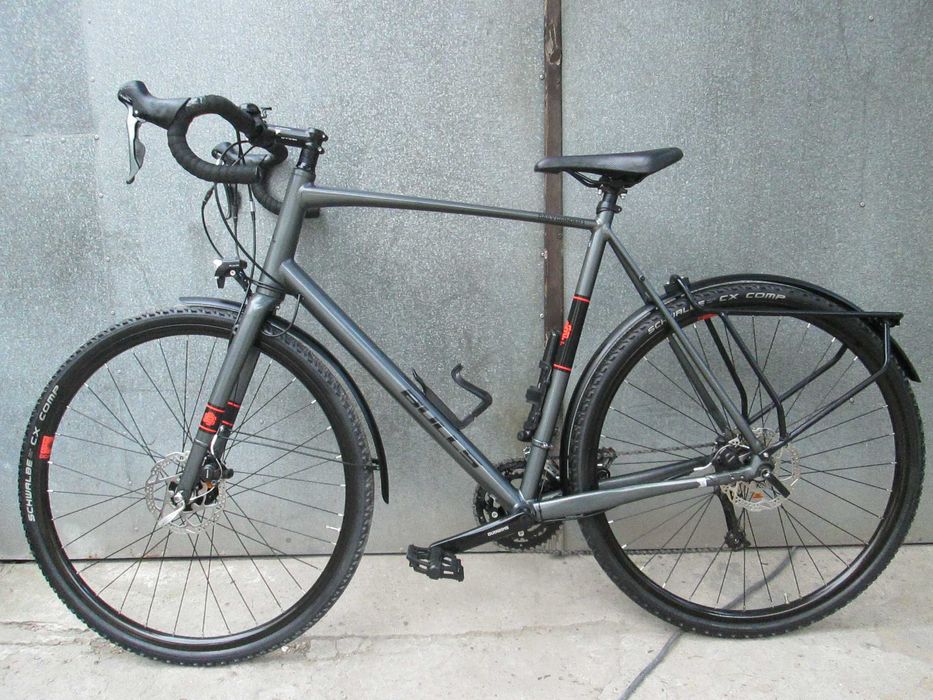 Rower gravel Bull's DAILY GRINDER 1 DISC GRAVEL rama 61 cm 28 szary ...