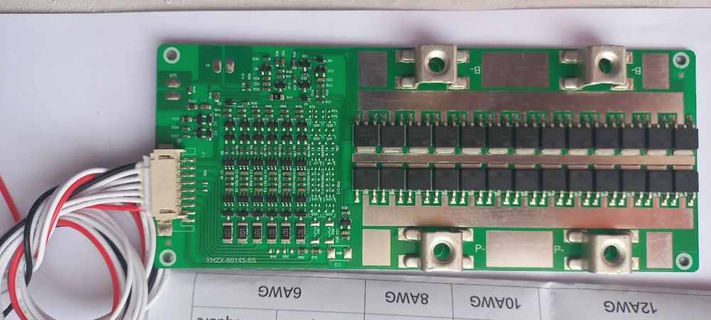 Плата BMS 6S 24V Li-ion 80A з балансом: 350 грн. - Аксесуари й ...