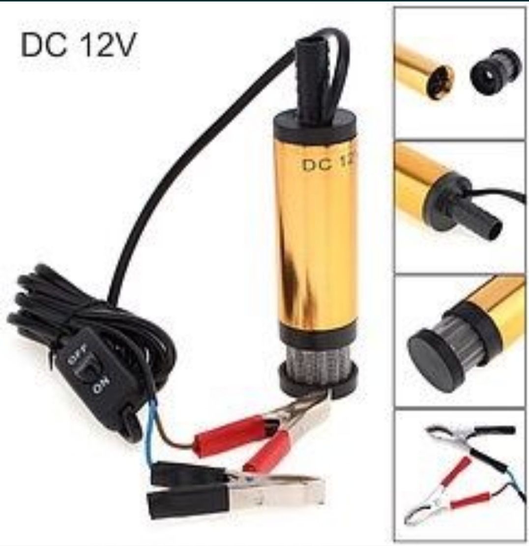 Электро насос для перекачки Дизельного топлива (соляры) 12V погружной ...
