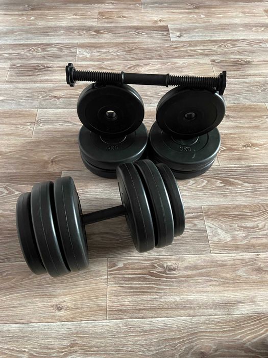 Гантелі розбірні набірні 2 х 25 кг гантели разборные 25 кг: 1 496 грн ...