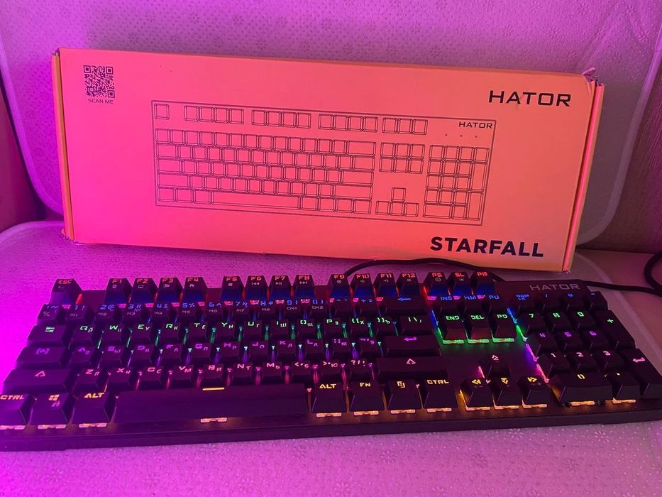 Механіка! Клавіатури Hator, Logitech, Ajazz: 950 грн. - Периферійні пристрої Вишгород на Olx