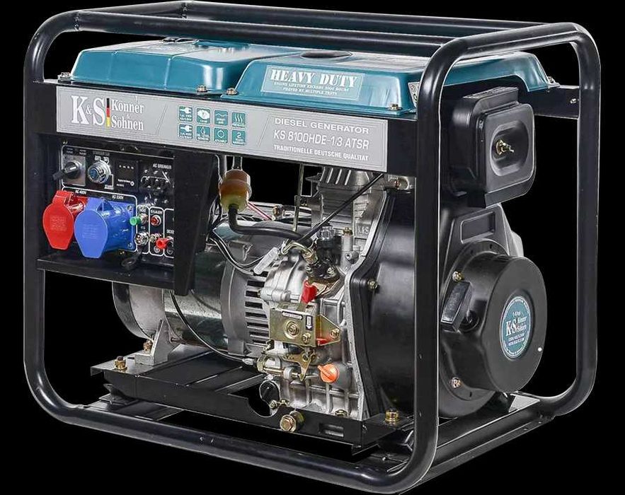 Дизельний генератор Konner&Sohnen KS 8100HDE-1/3 ATSR (EURO V): 65 900 ...