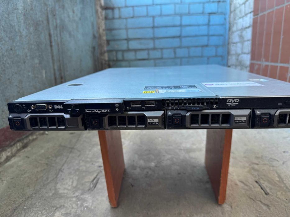 Сервер Dell PowerEdge R410 – 2×Xeon, 64 ГБ RAM, PERC H700, iDRAC6: 3 ...