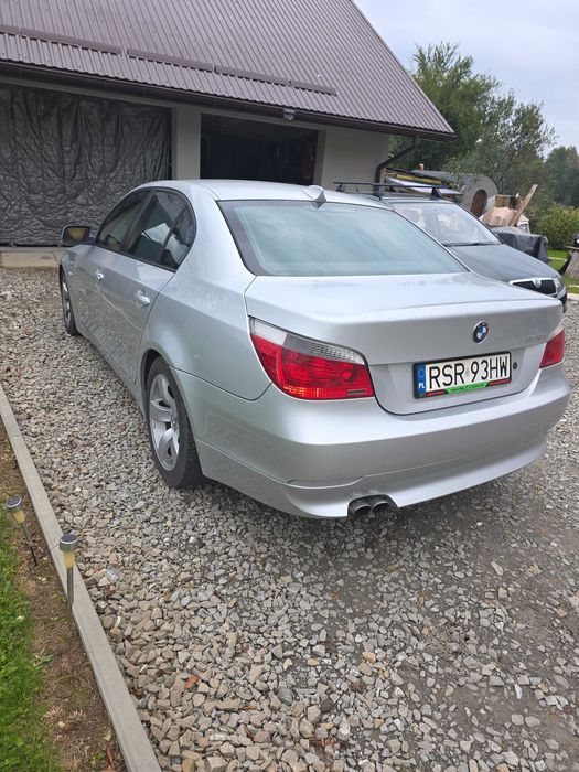Sprzedam bmw e60 525i 218km uszkodzone Strzyżów • OLX.pl