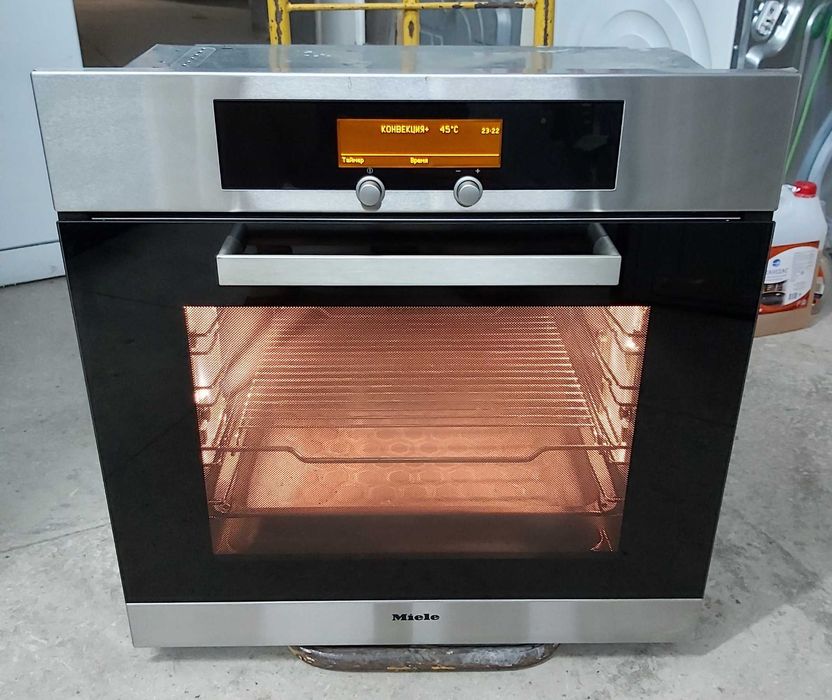 Духовой шкаф премиум класа мили Miele H4640B-Kat с тектовым меню б/у: 16 900 грн. - Плити / печі ...
