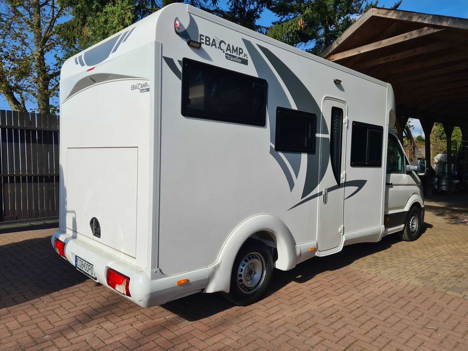 Camper Ebacamp VW Crafter Nowy 2025 półintegra Robakowo • OLX.pl