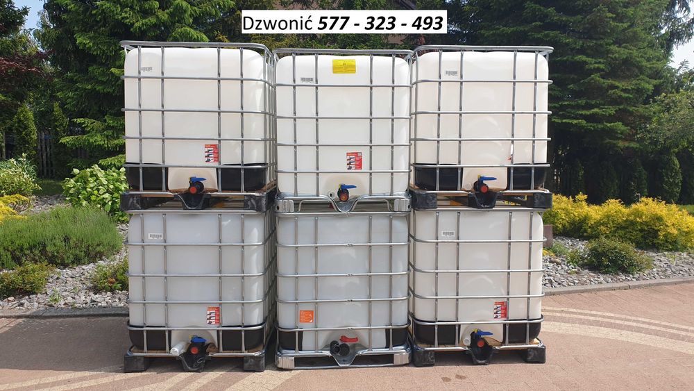 ZBIORNIK 1000L, Pojemnik,IBC, Beczka,Trojmiasto,Mauzer na RSM i wode Gdańsk Śródmieście • OLX.pl