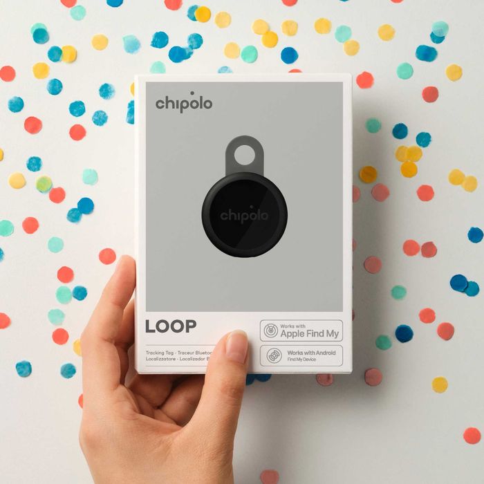 Chipolo LOOP apple / android - pro lokalizator GPS / bluetooth czarny ...