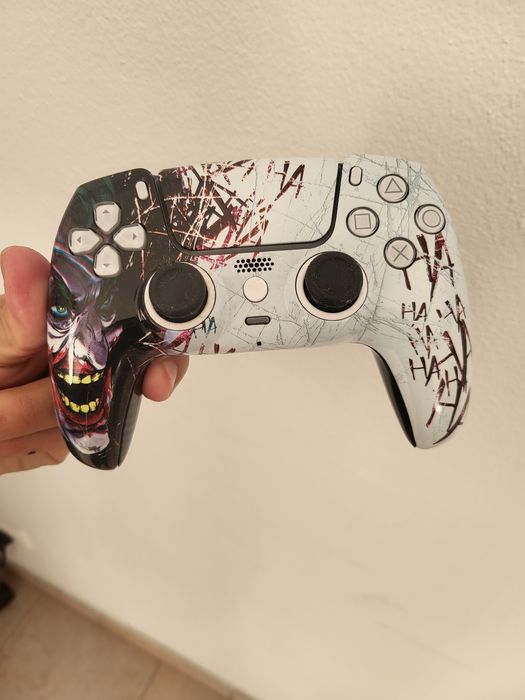 Comando ps5 ORIGINAL personalizado com 4 botoes traseiro e botoes clic ...