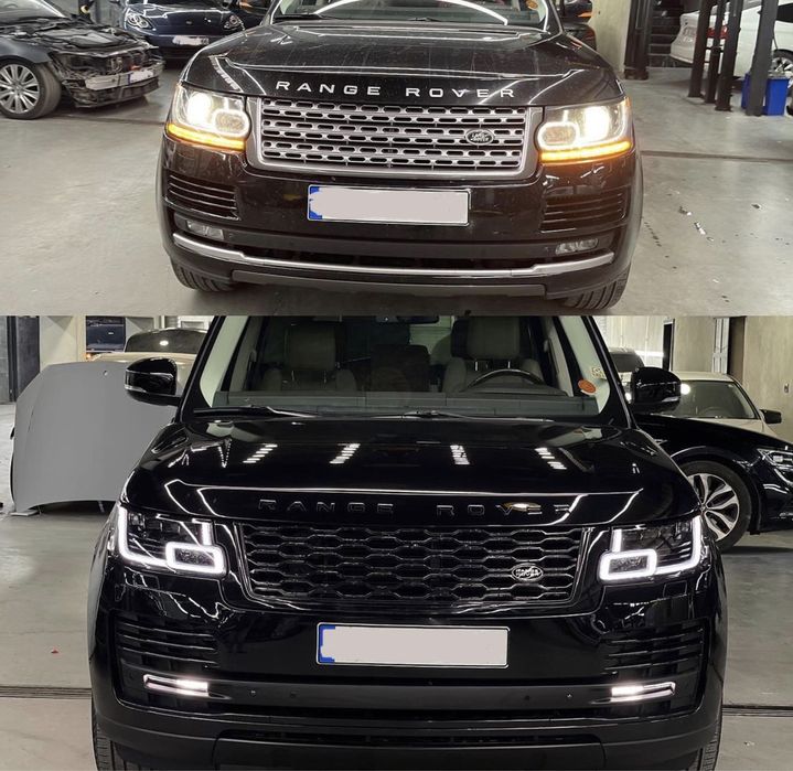 Обвес рестайлинг Vogue L405 Range Rover комплект SVA SVO бампер фары: 5 ...