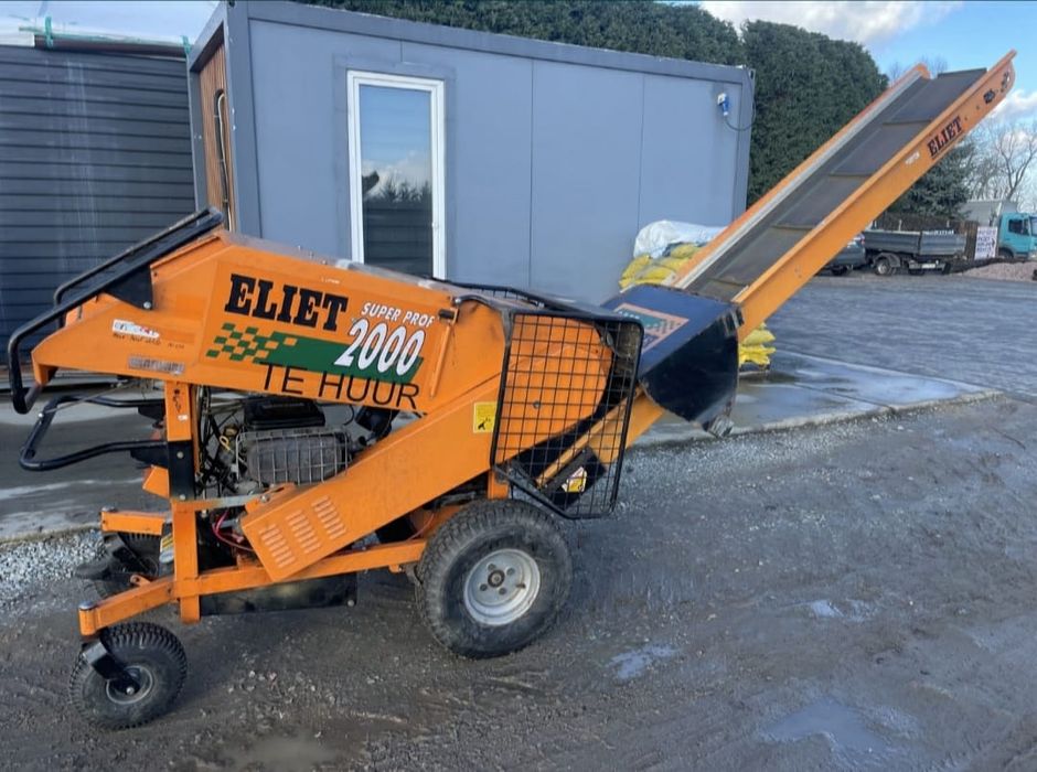 PROFESJONALNY Rębak ELIET SUPER PROF + Taśmociąg +Nowe Noże Hardox 500 ...