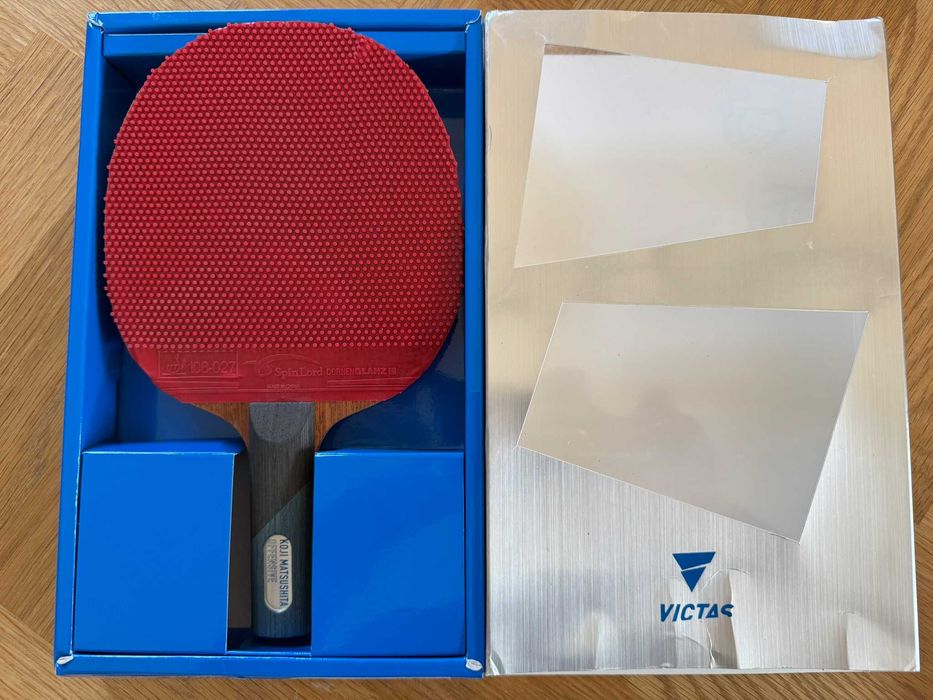 Deska Koji Matshushita Offensive + długi czop SpinLord Donerglanz III ...