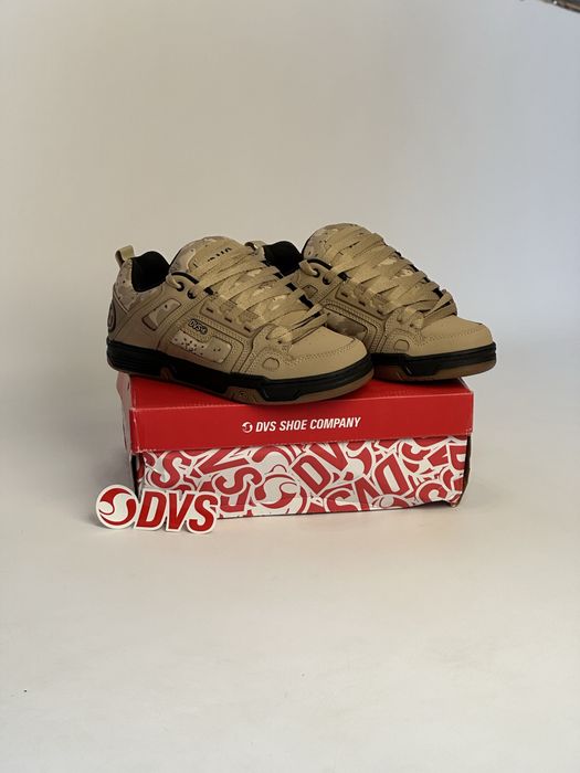 DVS COMANCHE camo 42.5 43 42 кеди кросовки DC globe камо пісочні дуті ...