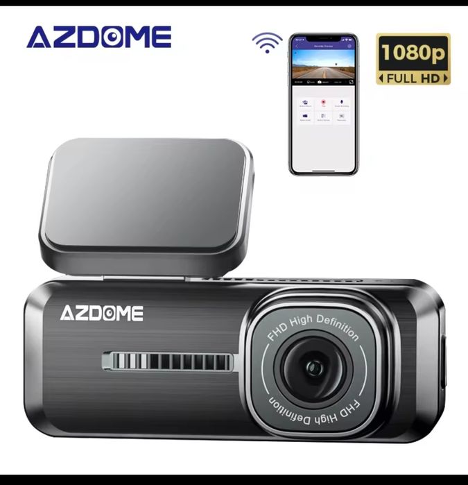 Kamera samochodowa Wideorejestrator AZDOME M200 roz 1080P FHD Wifi ...