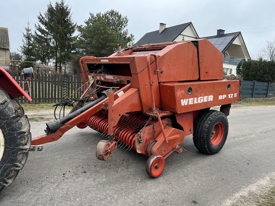 Welger rp12 S Elektryczny Sznurek Szeroki podbierak Sipma Carraro Biała ...