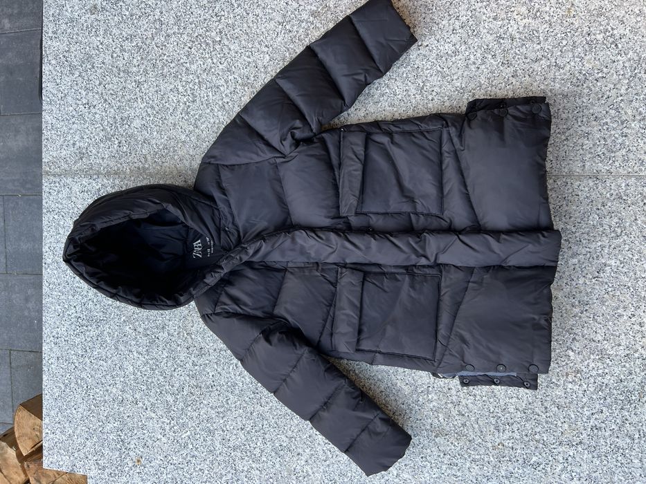 Zara 140 cm, size 10 kurtka puchowa zimowa Elbląg • OLX.pl