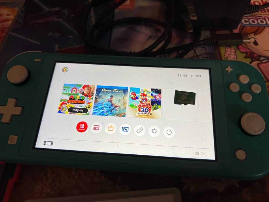 Nintendo Switch Lite + Mario Kart 8 + Lego Incredibles + 512 Gb карта ...
