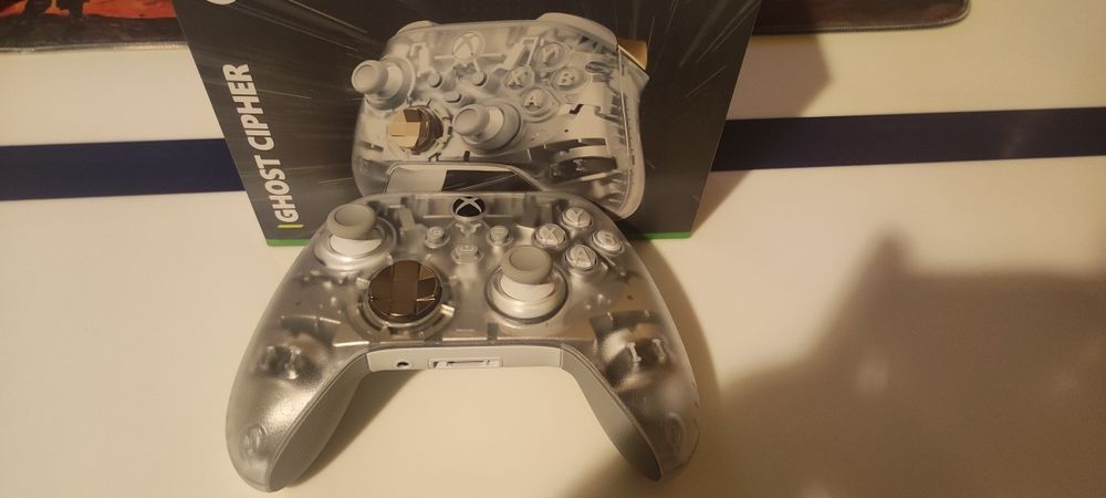 Kontroler bezprzewodowy Microsoft Xbox Series X/S Ghost Cipher Kiełpin • OLX.pl