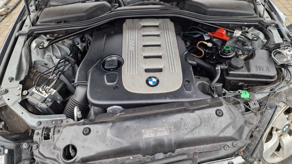 Silnik M57D30 306D3 235km BMW E60 E90 E70 X5 na części cały Białystok ...