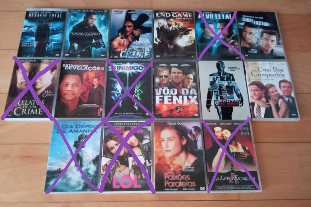 Venda de Filmes - Variados 2M - Todos os filmes a 2€ Venteira • OLX.pt