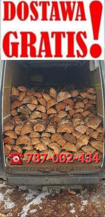 Układane drewno kominkowe opałowe Dąb Buk Wiąz Jesion Brzoza Olcha Sos Dobiegniew • OLX.pl