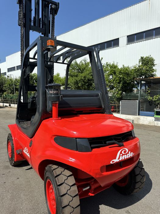 Empilhador linde de H45 de 4500 kgrs triplex Antas E Abade De Vermoim ...