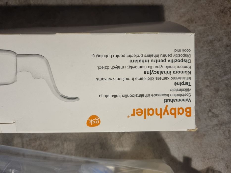 Inhalator Babyhaler-komora inhalacyjna GSK Nowy Poznań Podolany • OLX.pl