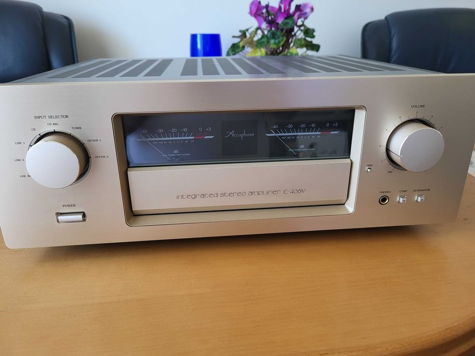 Wzmacniacz ACCUPHASE E 406V + PREAMP PHONO MC/MM - stan perfekcyjny ...