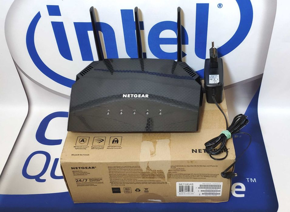WiFi6 роутер AX1800 Netgear R6700AX/RAX10 дводіап гігаб. Гар: 1 351 грн ...