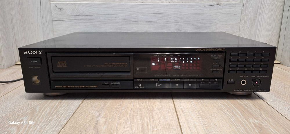 Odtwarzacz CD SONY CDP-770 ! 100 % Sprawny ! OKAZJA ! Polecam ! Sosnowiec • OLX.pl
