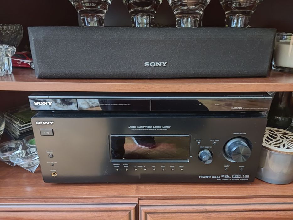 Sprzedam kino domowe Sony SS-F6000P + STR-DG520 + DVP-NS708H Tczew • OLX.pl