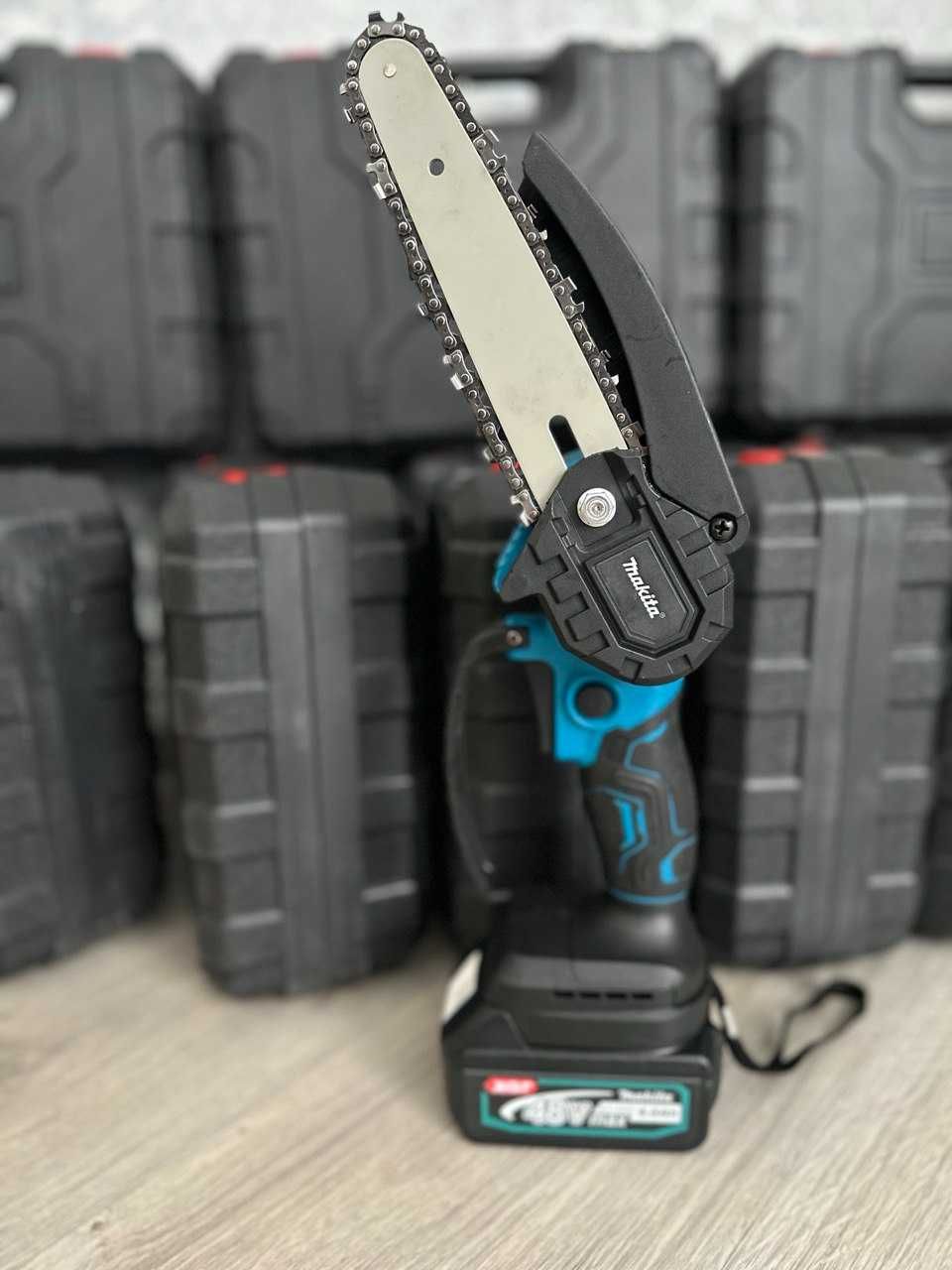 Мини пила аккумуляторная makita 16cm 48v міні пилка аккумулятор макита ...