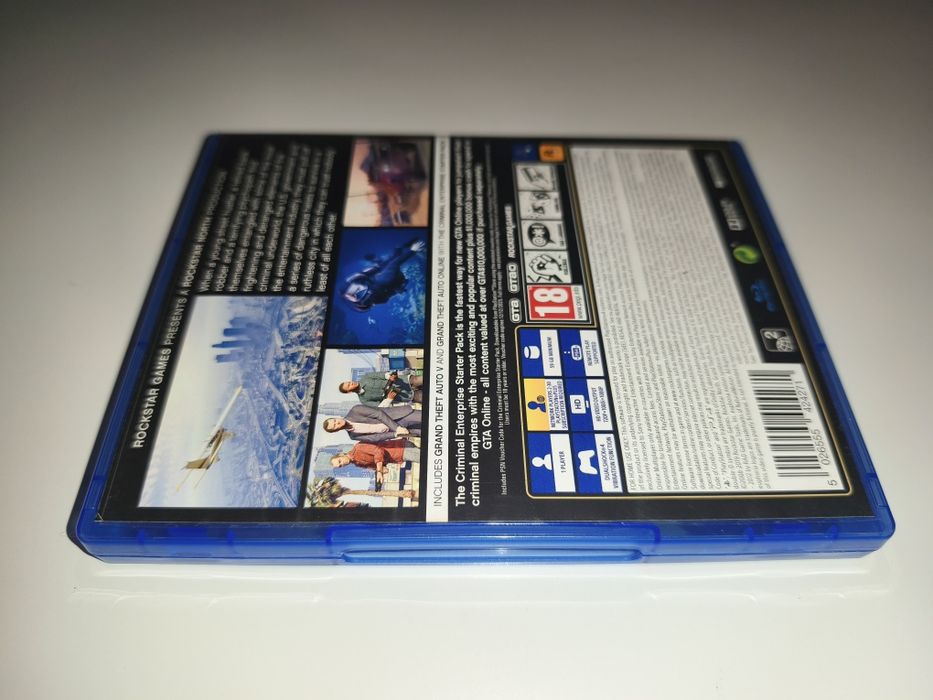 Gra Ps4 Grand Theft Auto V GTA V gry PlayStation 4 Sniper UFC Crash GT ...