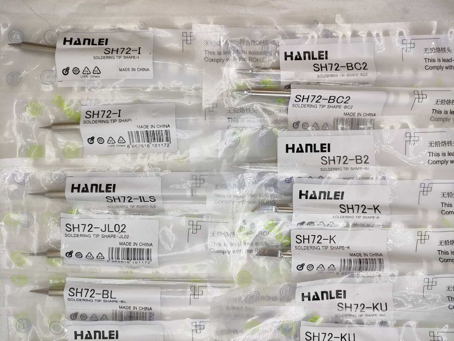 Жала для паяльника SH72 C4, C1, K, KU, BC1, BC2, D24, B2, I, ILS: 150 грн. - Електроінструмент ...