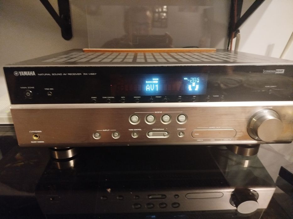 Amplituner Yamaha RX v 667 Ćwiklice • OLX.pl