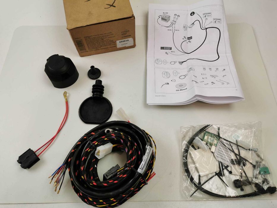 JAEGER Wiązka haka Zestaw elektryczny C4 C3 C5 Jumpy Picasso Świdnica ...