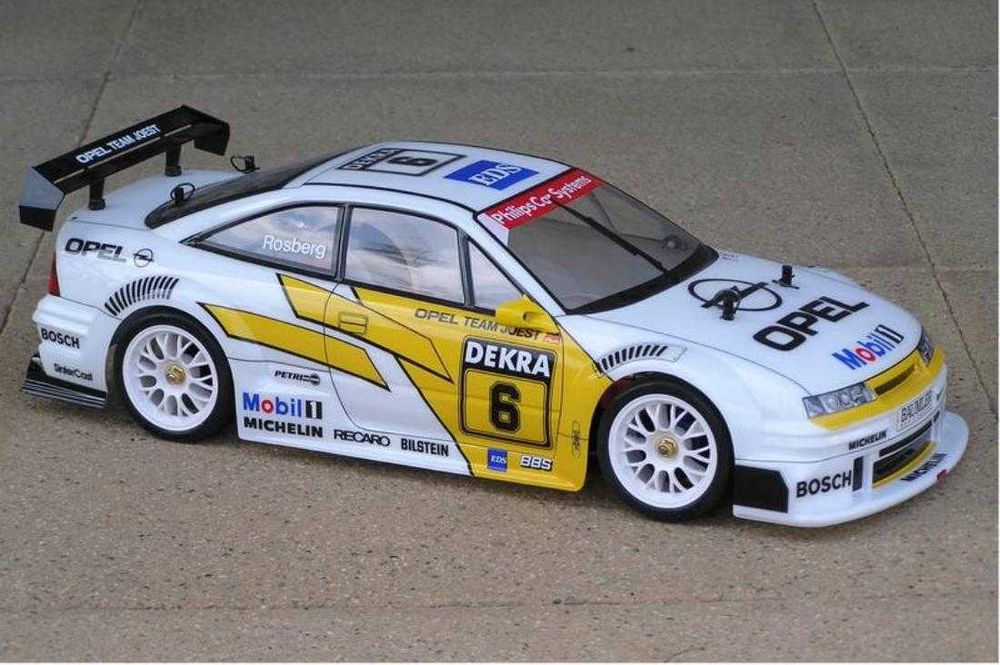 Tamiya TGX MK1 TGR HPI WR8 1:8 Opel Calibra V6 DTM Karoseria 300mm ...