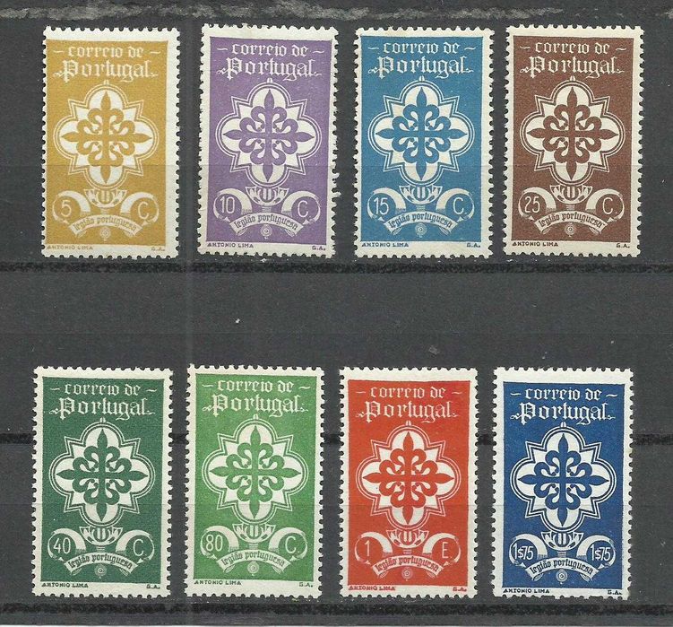 Selos portugueses – série Legião Portuguesa, 1940, novos C/ Charneira ...
