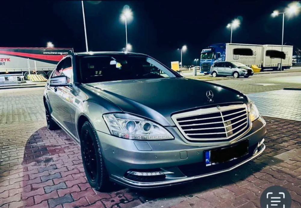 Mercedes S350 Lift grudzień 2012 na 2013r Radar kamera 4matic 4x4 W221 ...
