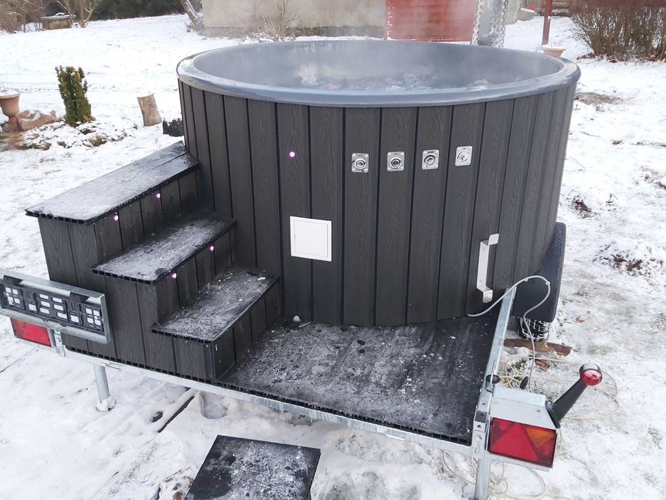 WYNAJEM Mobilna Balia/Ruska Bania/Jacuzzi Kościerzyna • OLX.pl