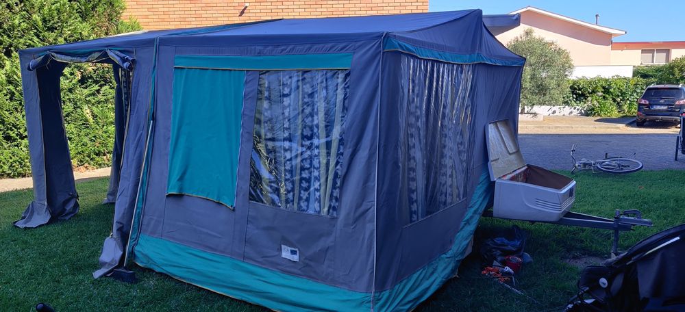 Atrelado tenda saurium Castêlo Da Maia • OLX Portugal