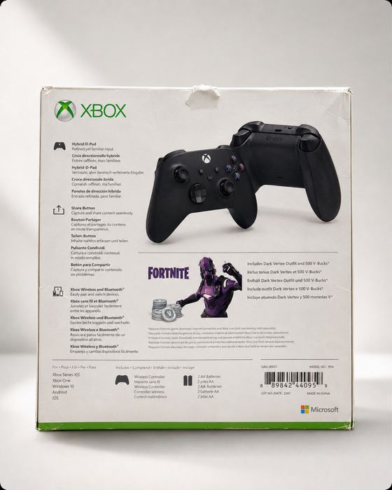 Бездротовий геймпад Xbox Wireless Controller + Fortnite Dark Vertex Б/У ...