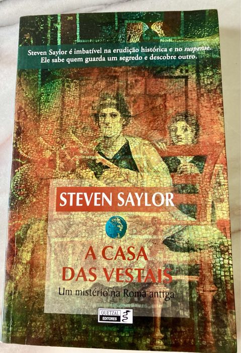 Steven Saylor, livros da coleçao “Um Mistério na Roma Antiga” Setúbal ...