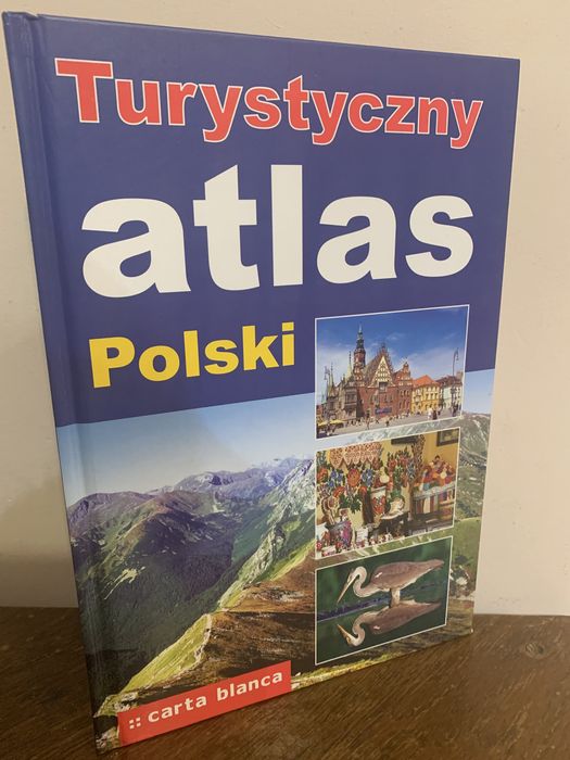 Turystyczny atlas Polski carat blanca Zielona Góra • OLX.pl
