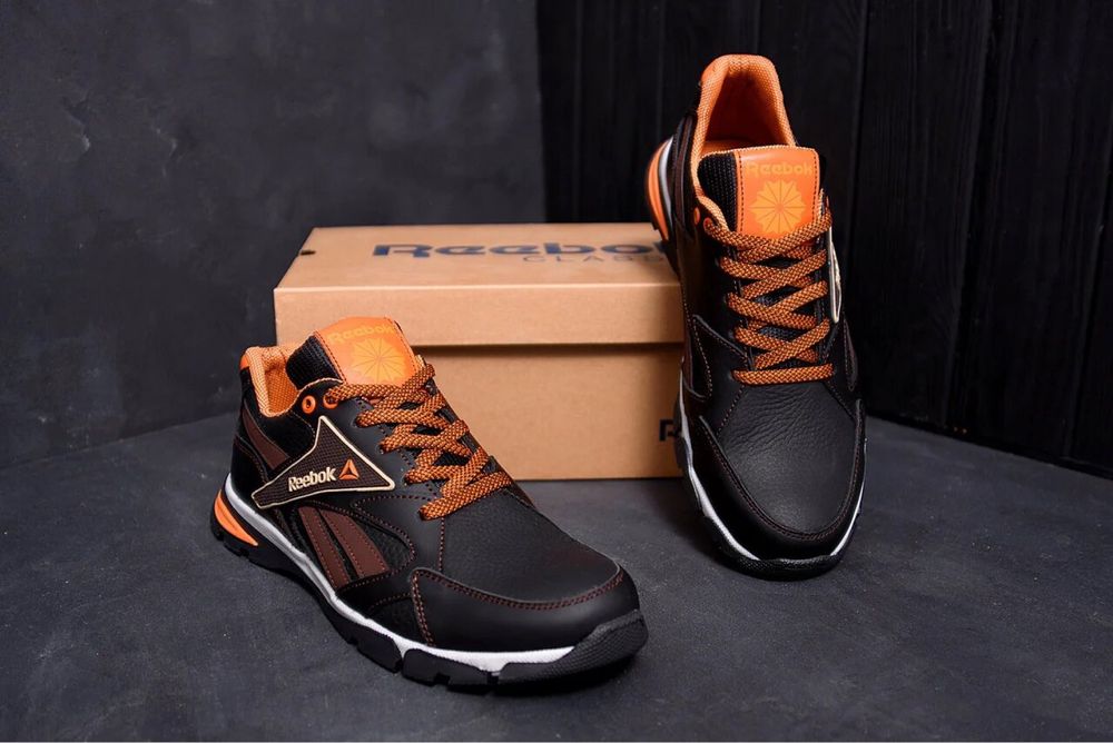 Чоловічі шкіряні кросівки Reebok Street Style Brown: 1 599 грн ...