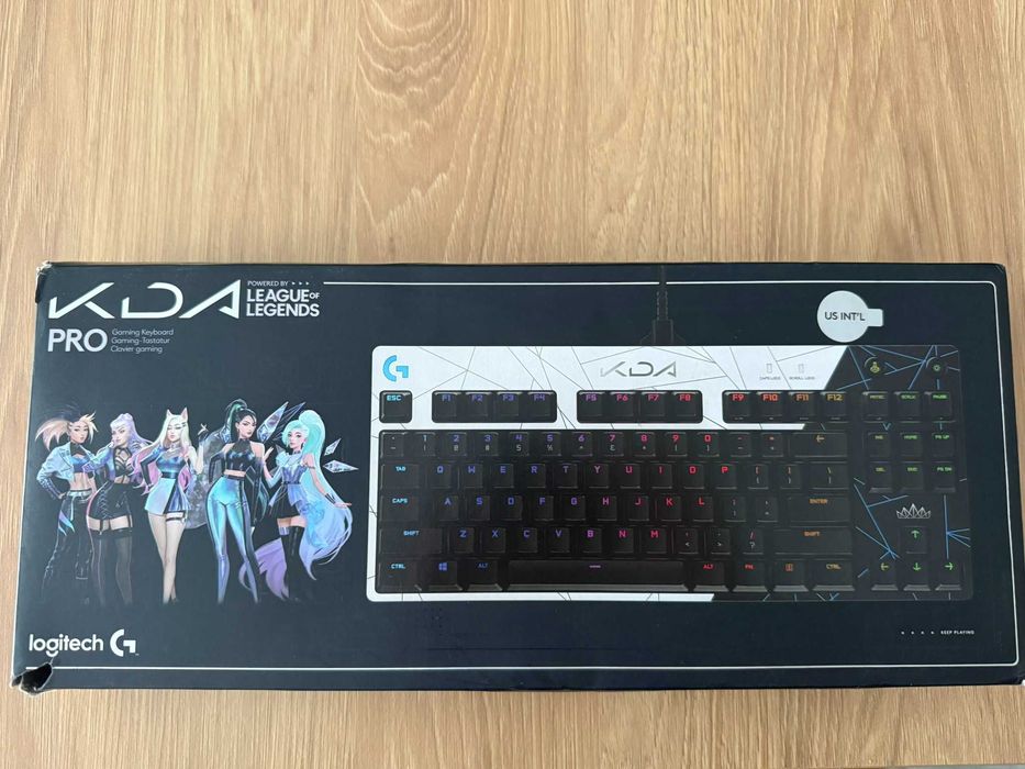 Mechaniczna klawiatura Logitech PRO X KDA Używana Łódź Polesie • OLX.pl