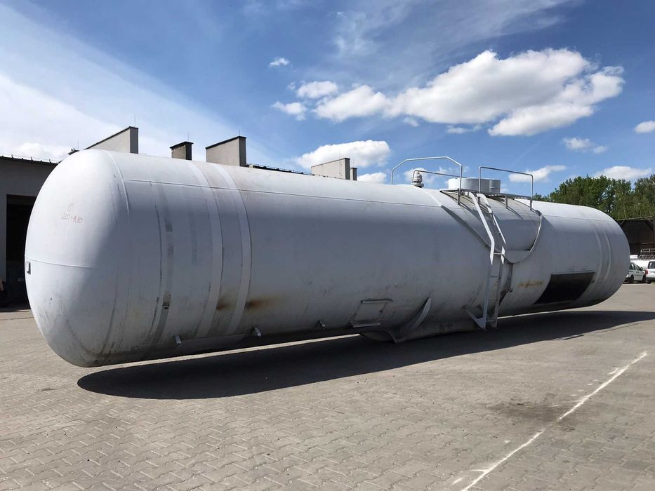 Zbiornik stalowy kolejowy 40m3- 40 000- woda asenizacja 40000l Oświęcim ...