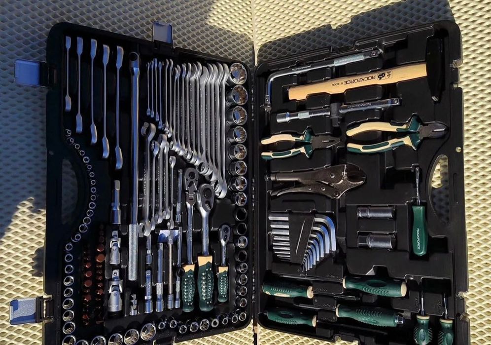 Zestaw kluczy Rock force 142+6 premium wyprodukowany na Tajwanie Kołobrzeg • OLX.pl